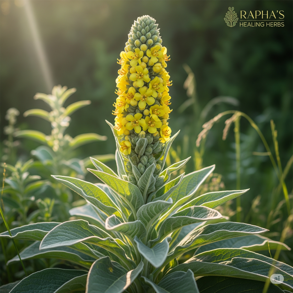 Dried Mullein Leaves (50g) - Rapha's Healing Herbs